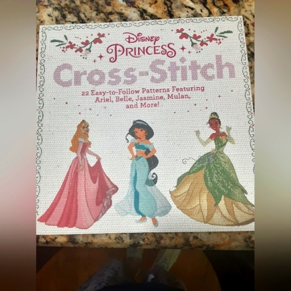 Disney | Office | Disney Princess Cross Stitch Pattern Book | Poshmark